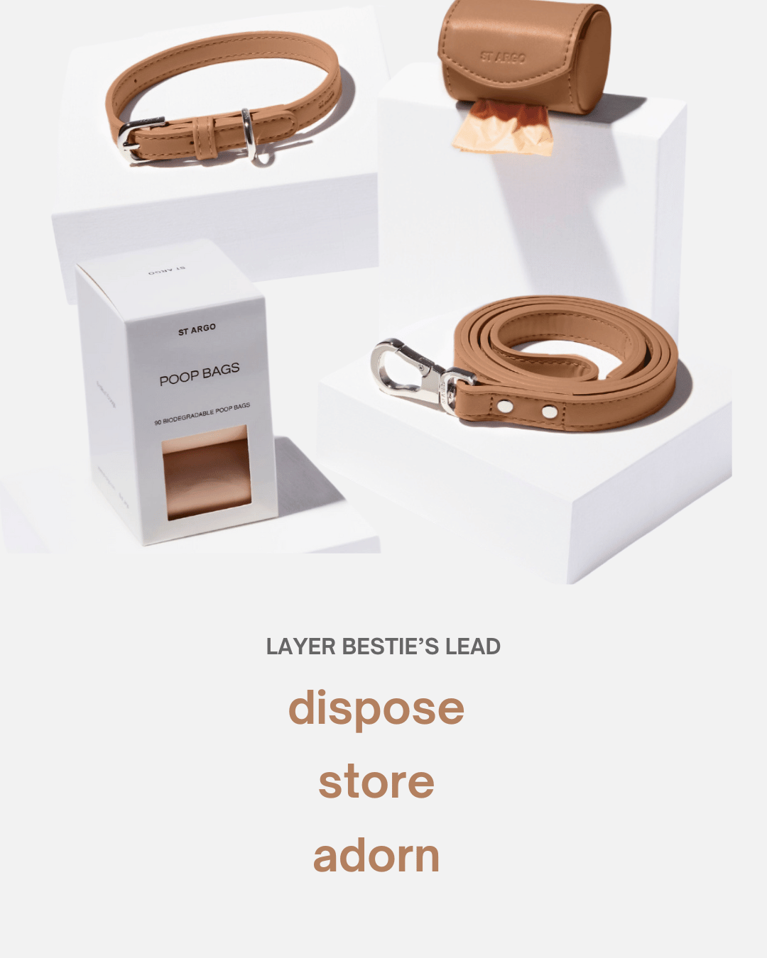 Cocoa Dog Lead | ST ARGO