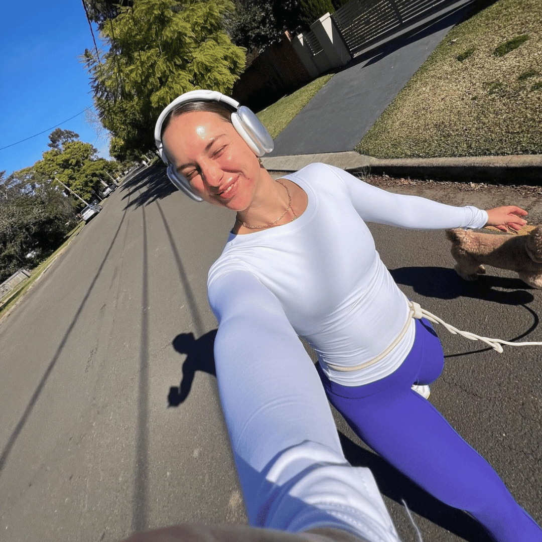 Hands-Free Dog Lead in Cream | ST ARGO