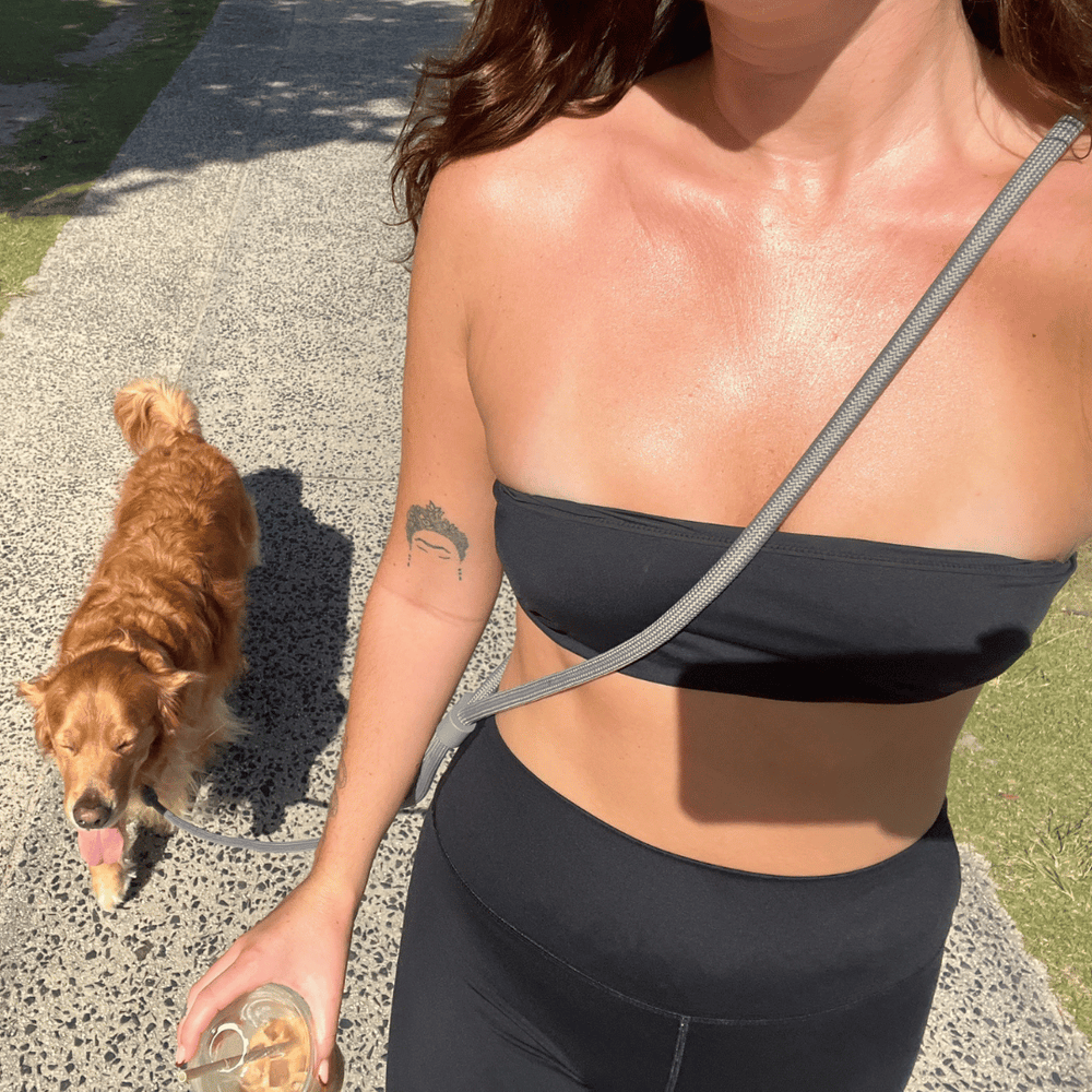 Hands-Free Dog Lead in Slate Grey | ST ARGO